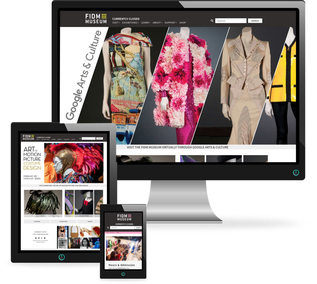 Web Development FIDM Museum | WILLHOUSE